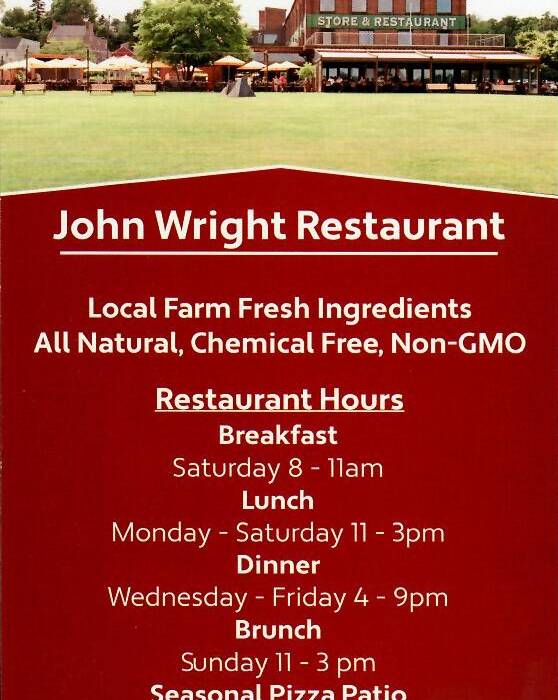 John Wright Restaurant - Getaways On Display