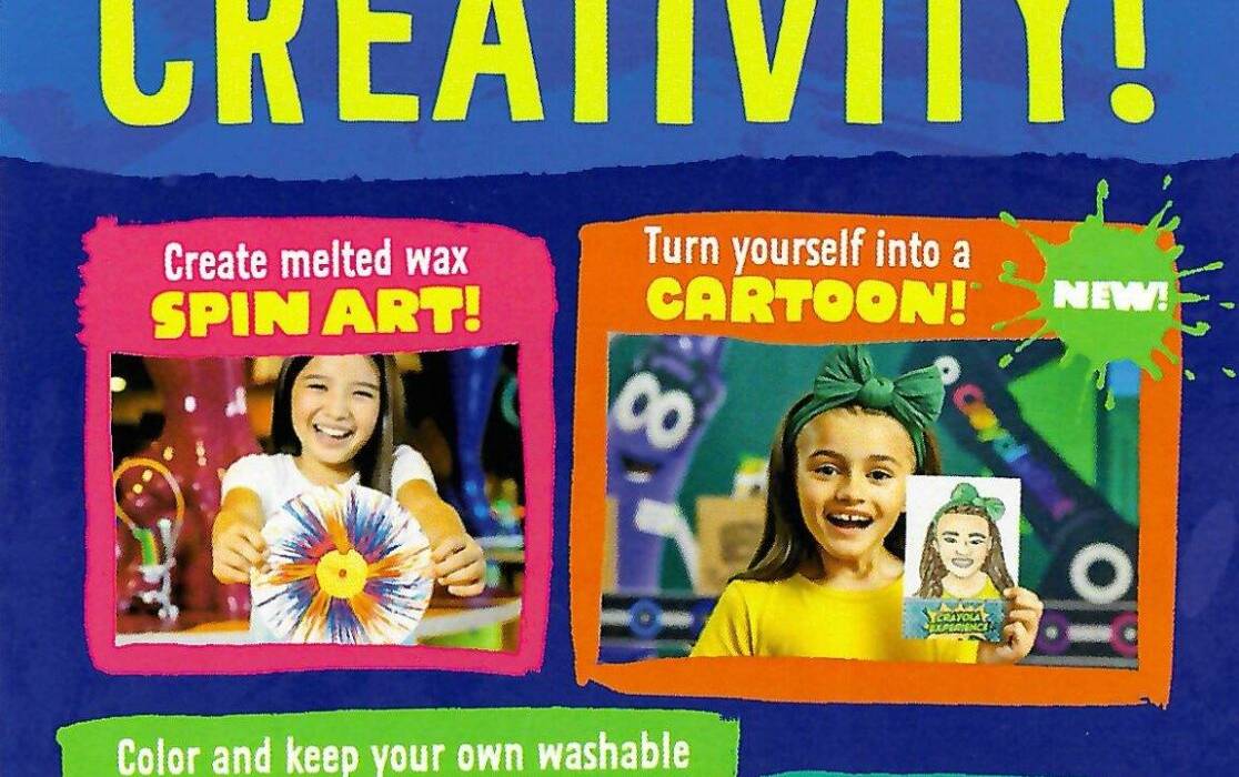 Crayola Experience - Getaways On Display