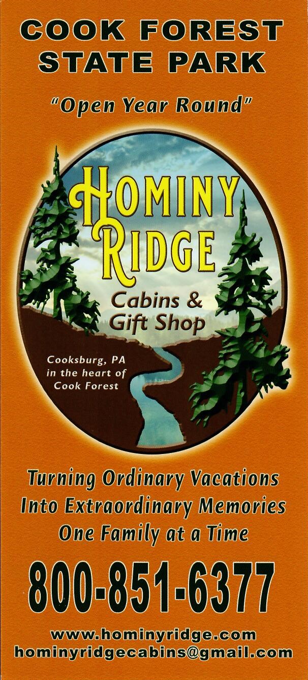 Hominy Ridge Cabins and Gift Shop - Getaways On Display