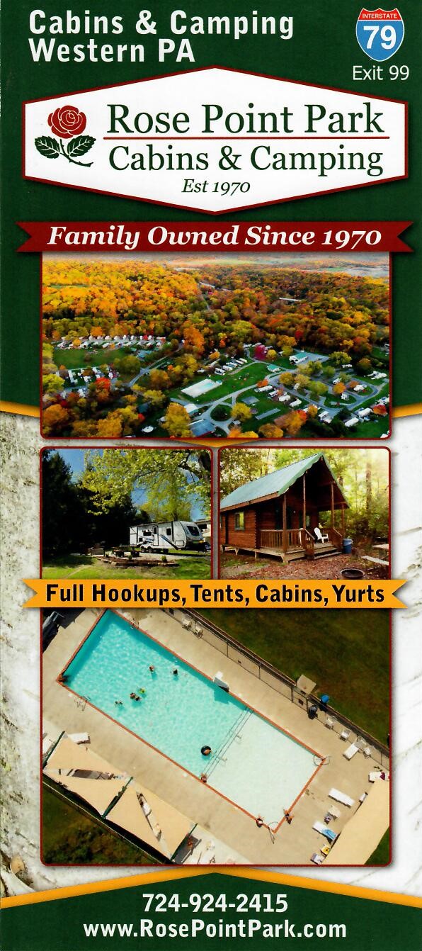 Rose Point Park Cabins & Camping RC - Getaways On Display