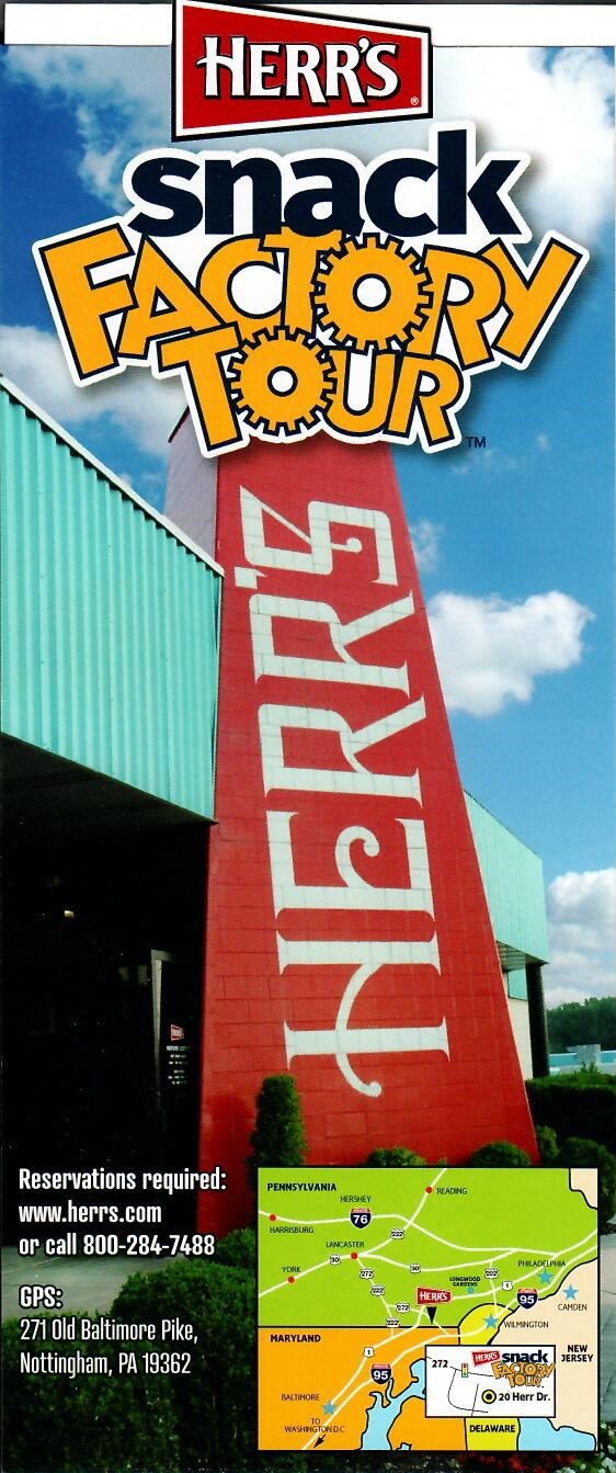 Herr's Snack Factory Tour - Getaways On Display