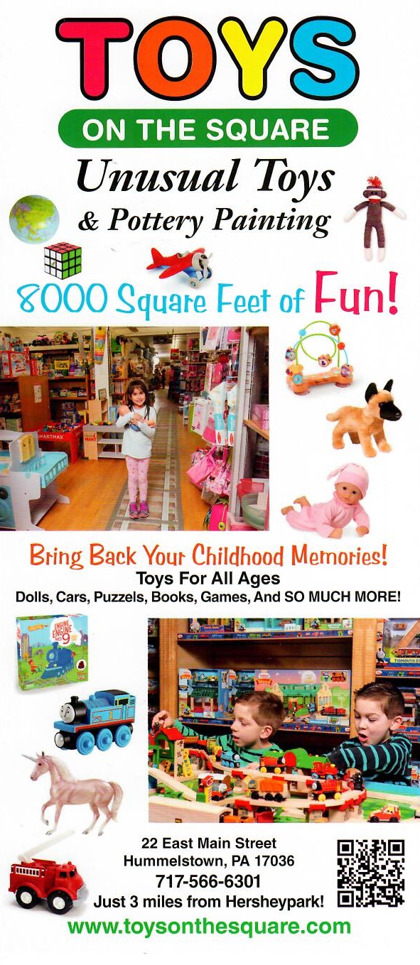 Toys on the Square - Getaways On Display