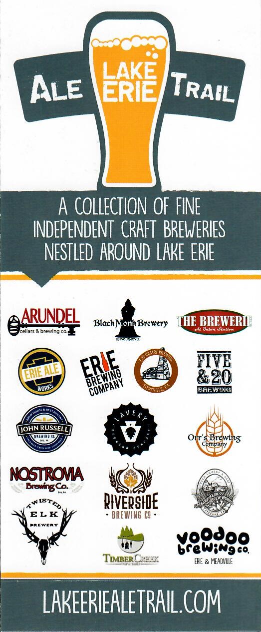 Lake Erie Ale Trail - Getaways On Display