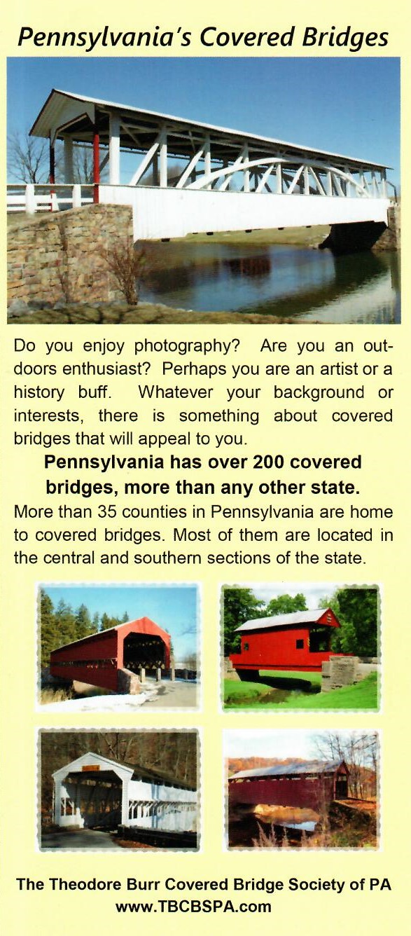 Covered Bridges of Pennsylvania - Theodore Burr Covered Bridge Society ...