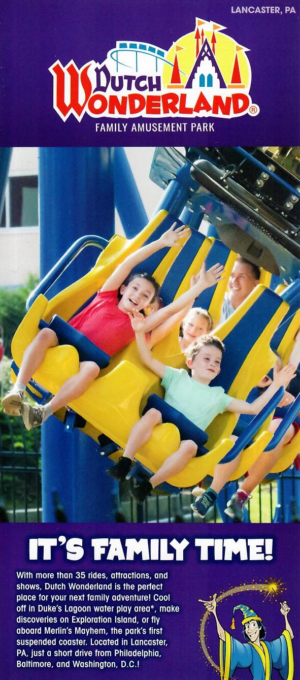 Dutch Wonderland Family Amusement Park - Getaways On Display