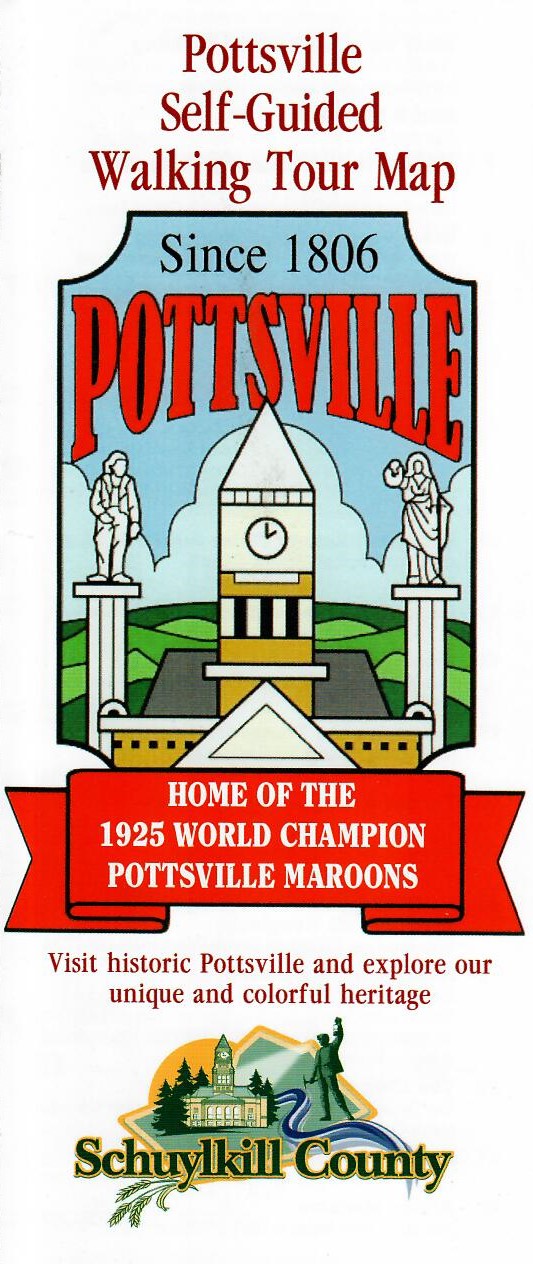 Pottsville Self-Guided Walking Tour Map - Getaways On Display