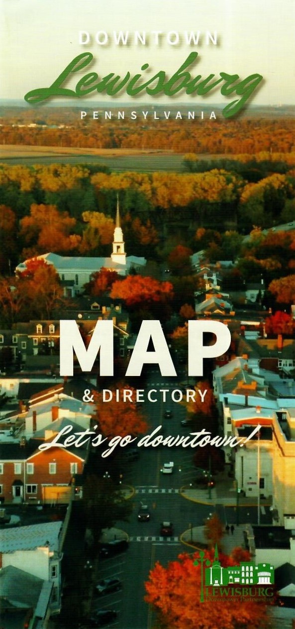 Downtown Lewisburg PA Map & Directory - Getaways On Display