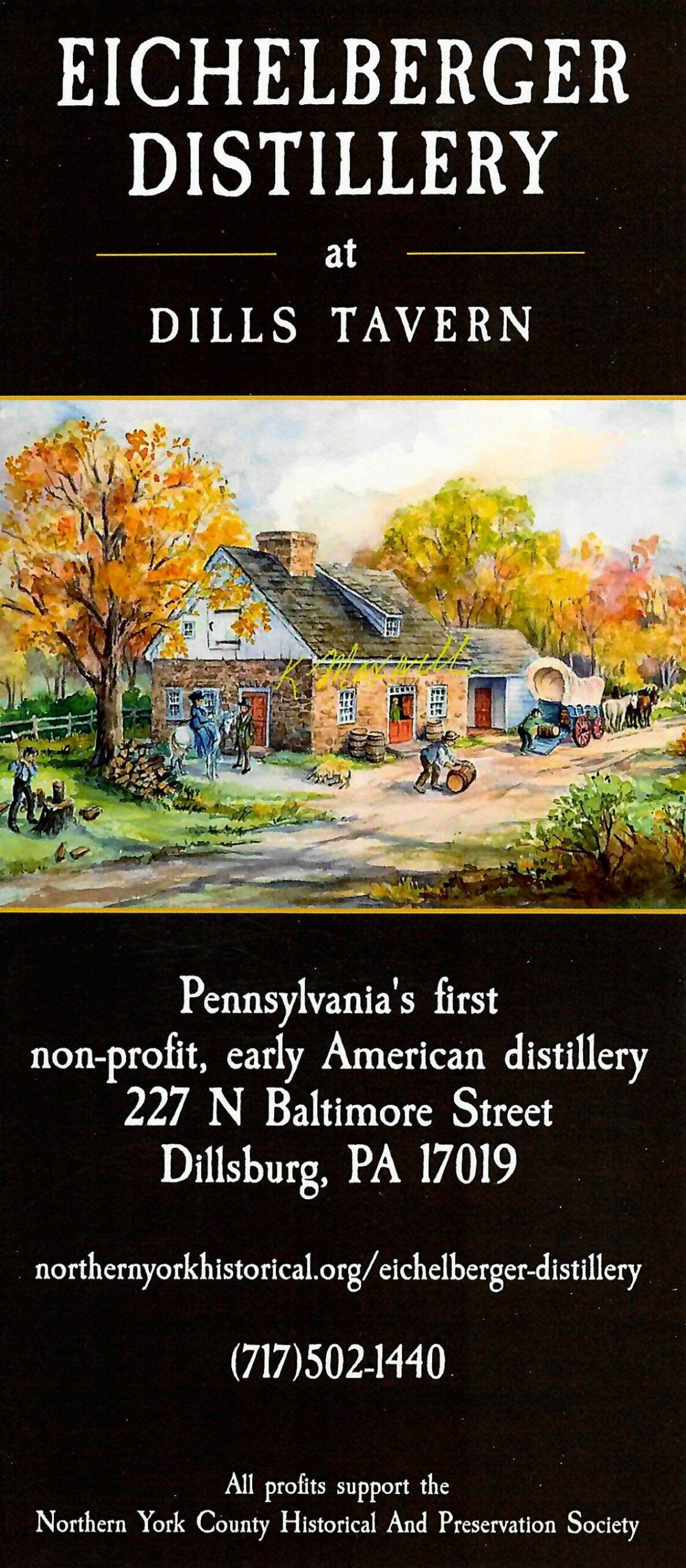 Eichelberger Distillery at Dills Tavern - Getaways On Display