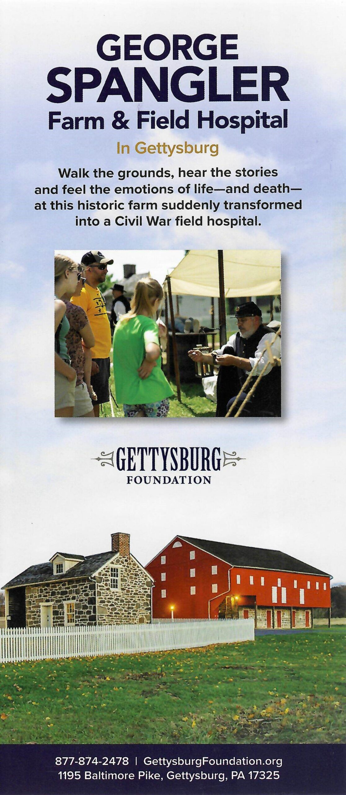 Gettysburg Foundation - George Spangler Farm & Field Hospital ...