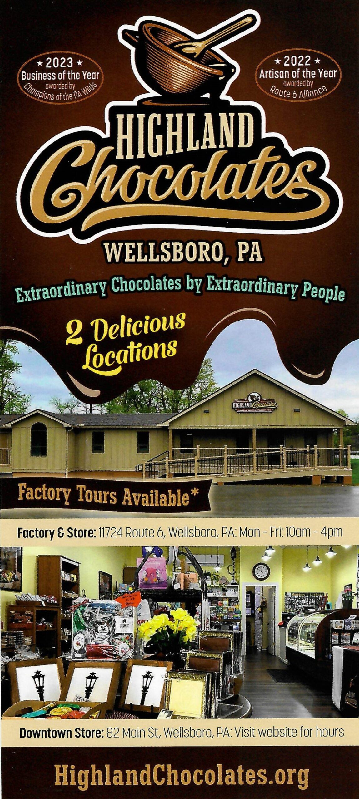 Highland Chocolates - Getaways On Display