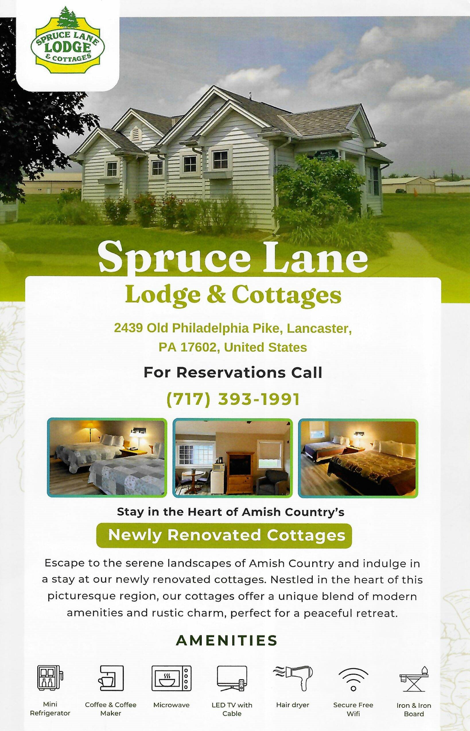 Spruce Lane Lodge and Cottages - Getaways On Display