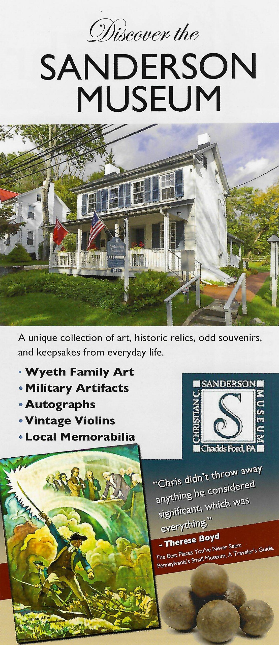 Christian Sanderson Museum - Getaways On Display
