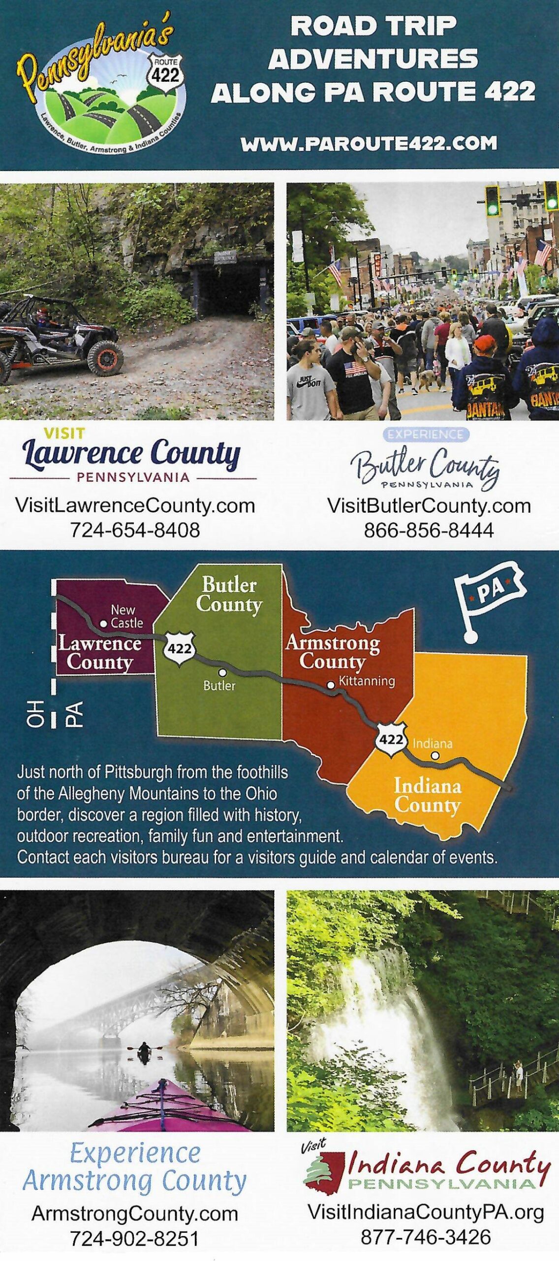 Pennsylvania's Route 422 Road Trip - Getaways On Display