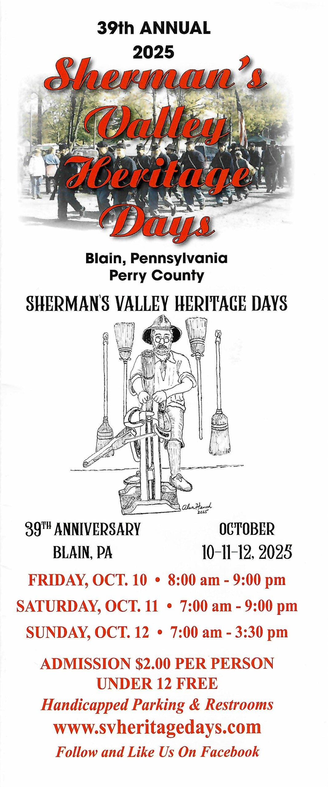 Sherman's Valley Heritage Days 2025 - Getaways On Display