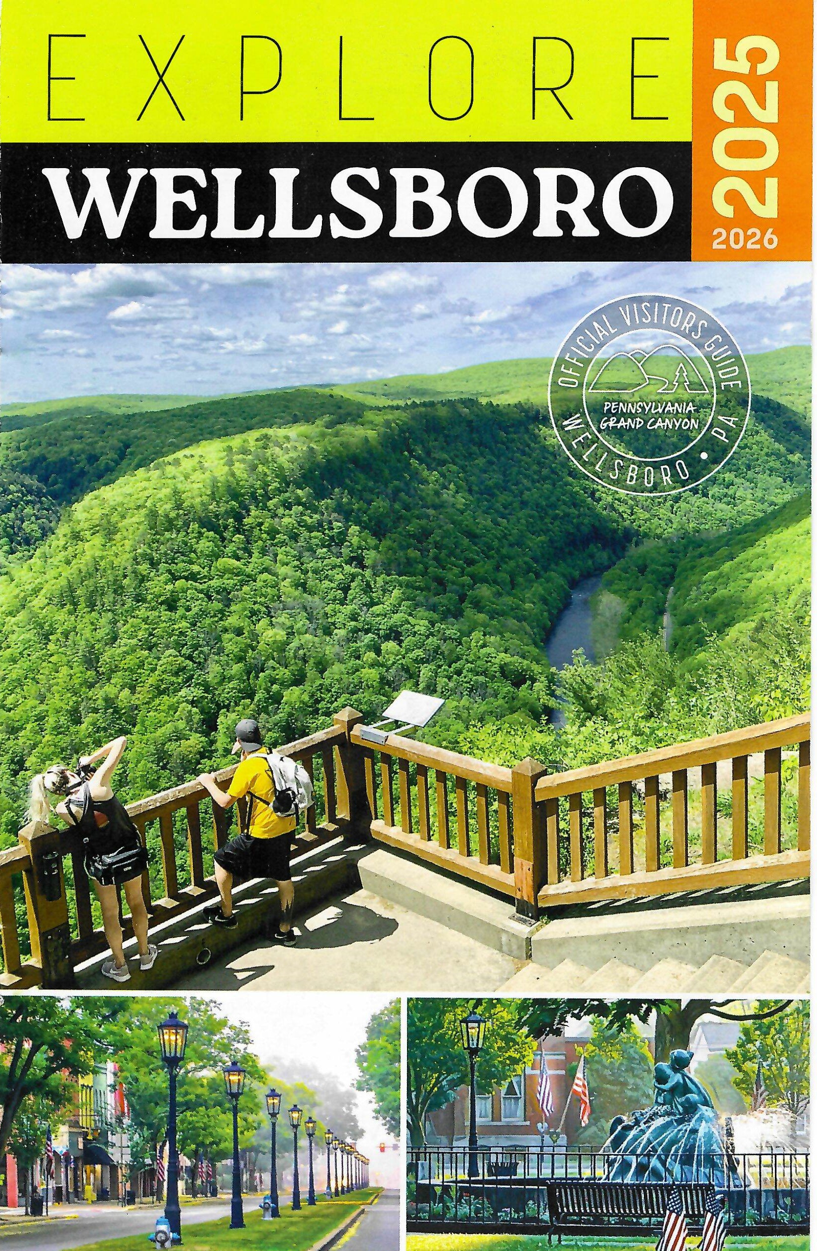 Wellsboro 2025-2026 Official Visitors Guide - Getaways On Display
