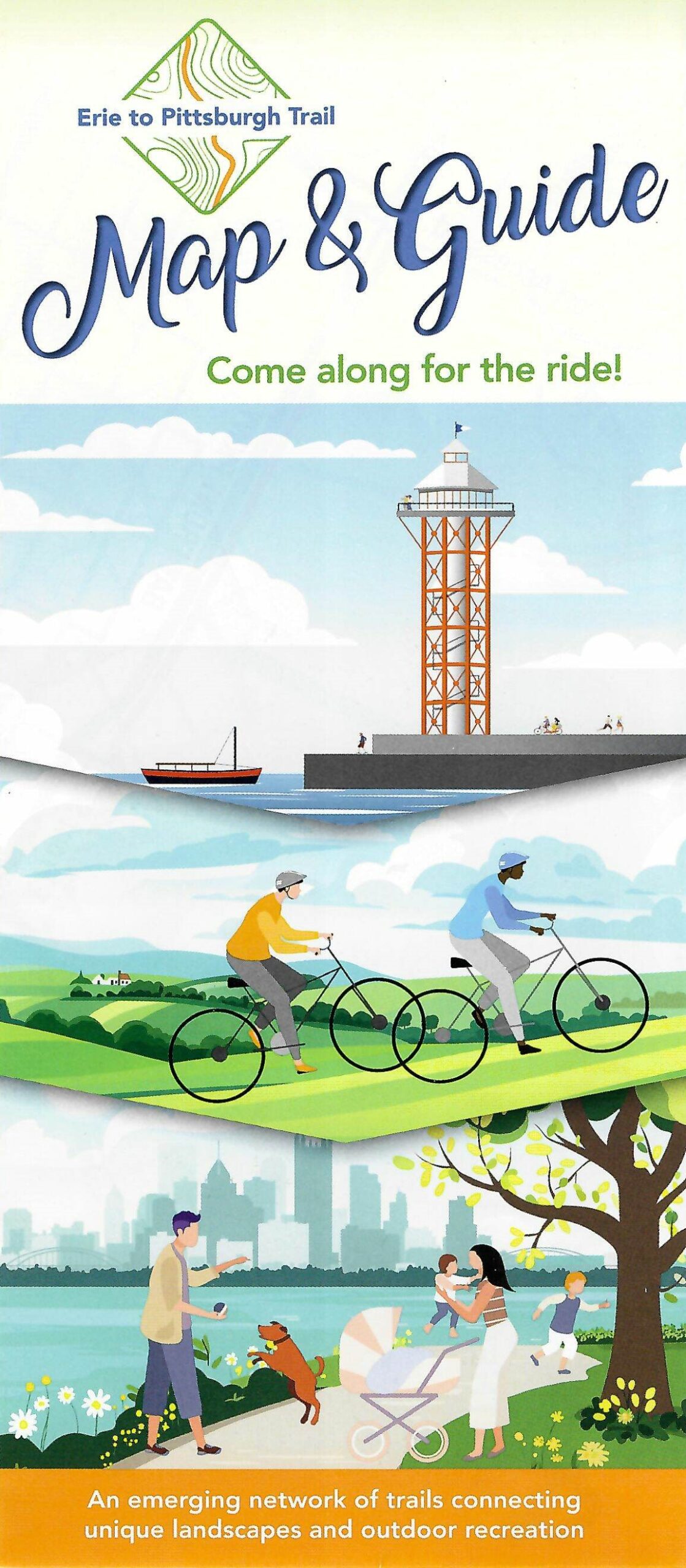 Erie to Pittsburgh Trail - Map & Guide - Getaways On Display