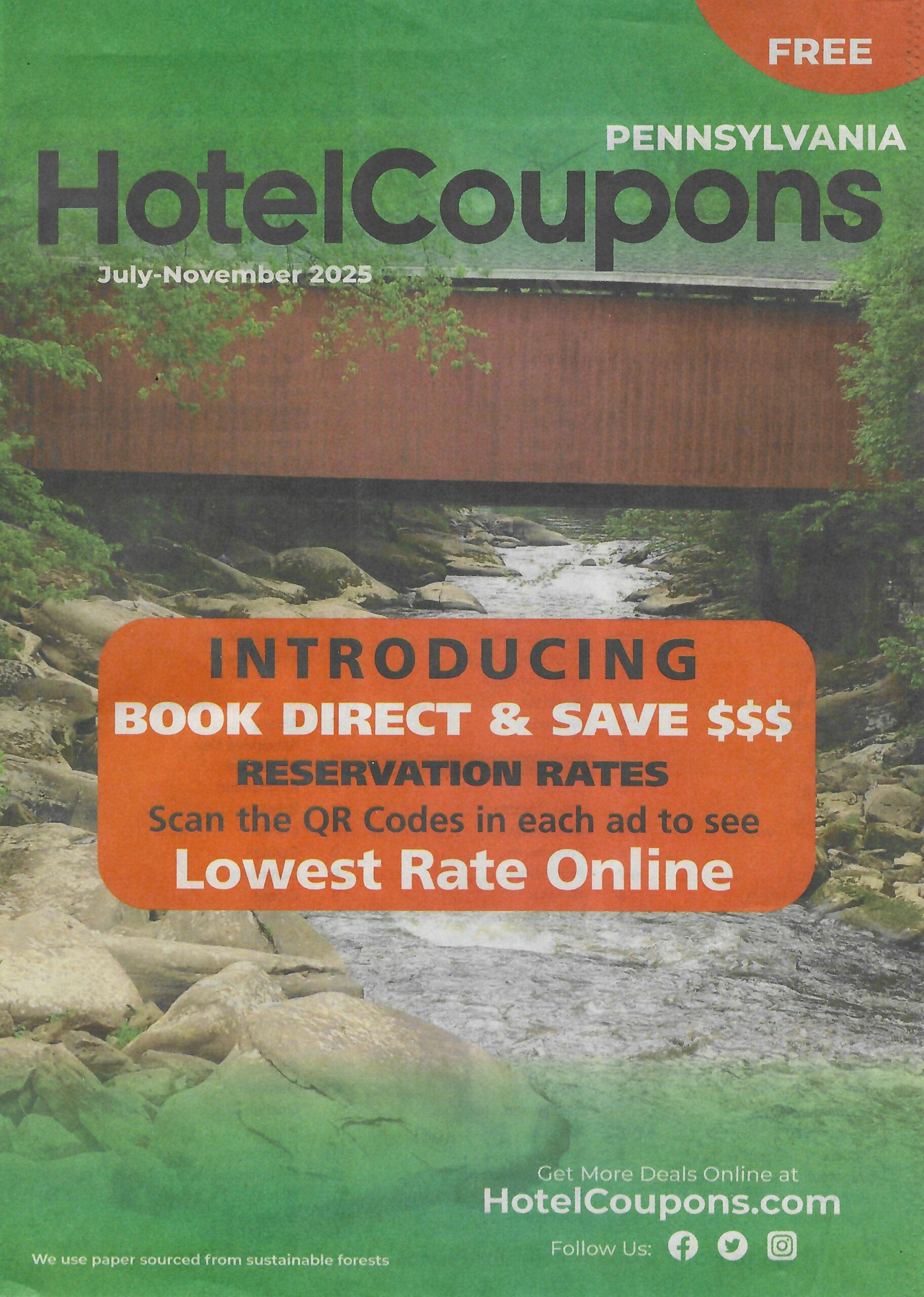 Green Book - Hotel Coupons // July-Nov 2025 - Getaways On Display