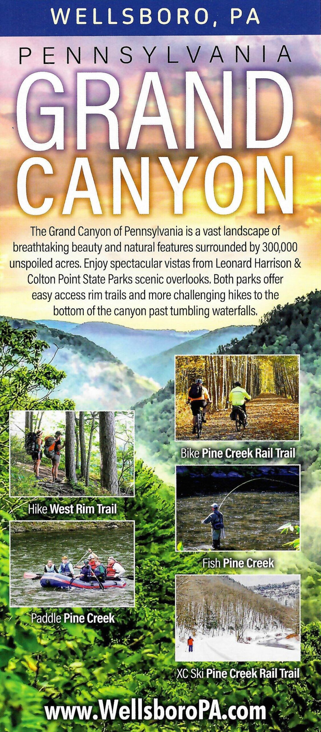 Wellsboro, PA - PA Grand Canyon - Getaways On Display