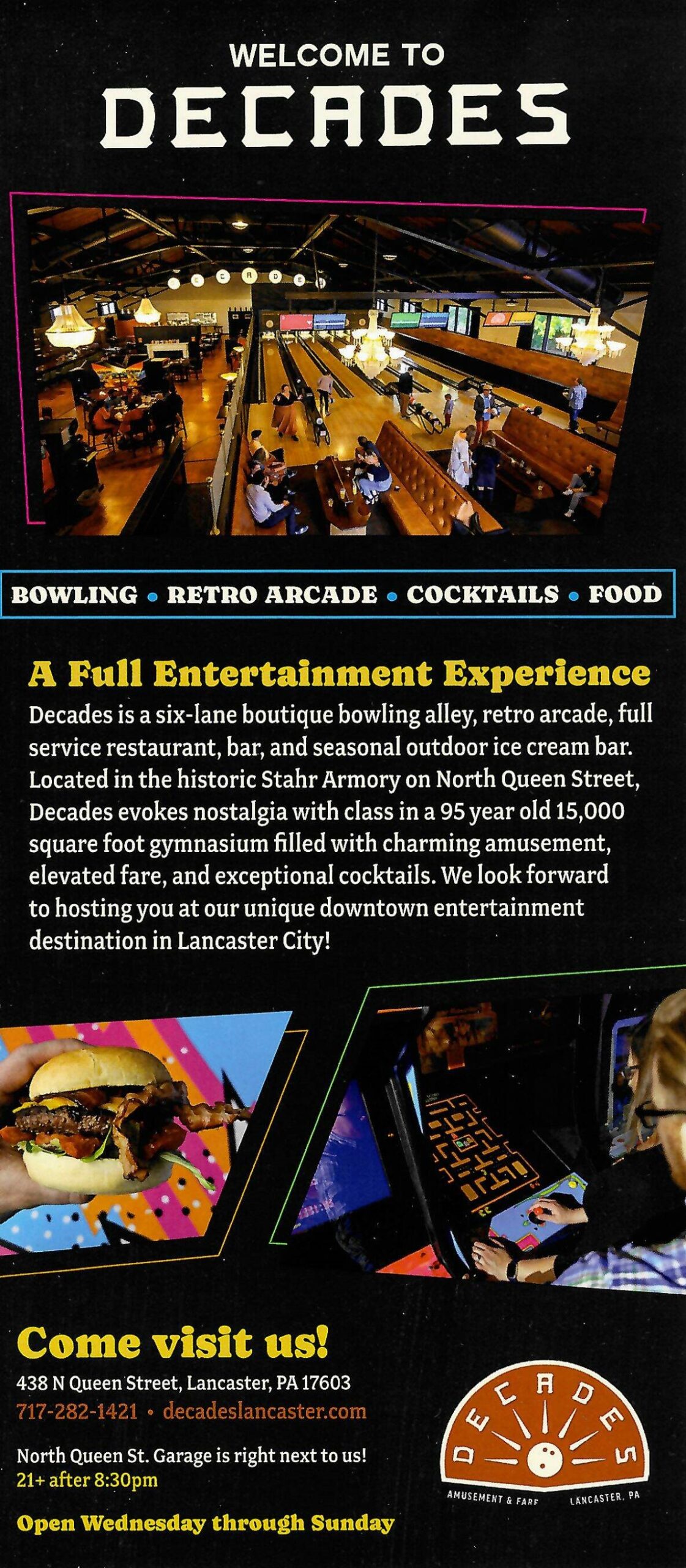 Decades - Amusement & Fare - Getaways On Display